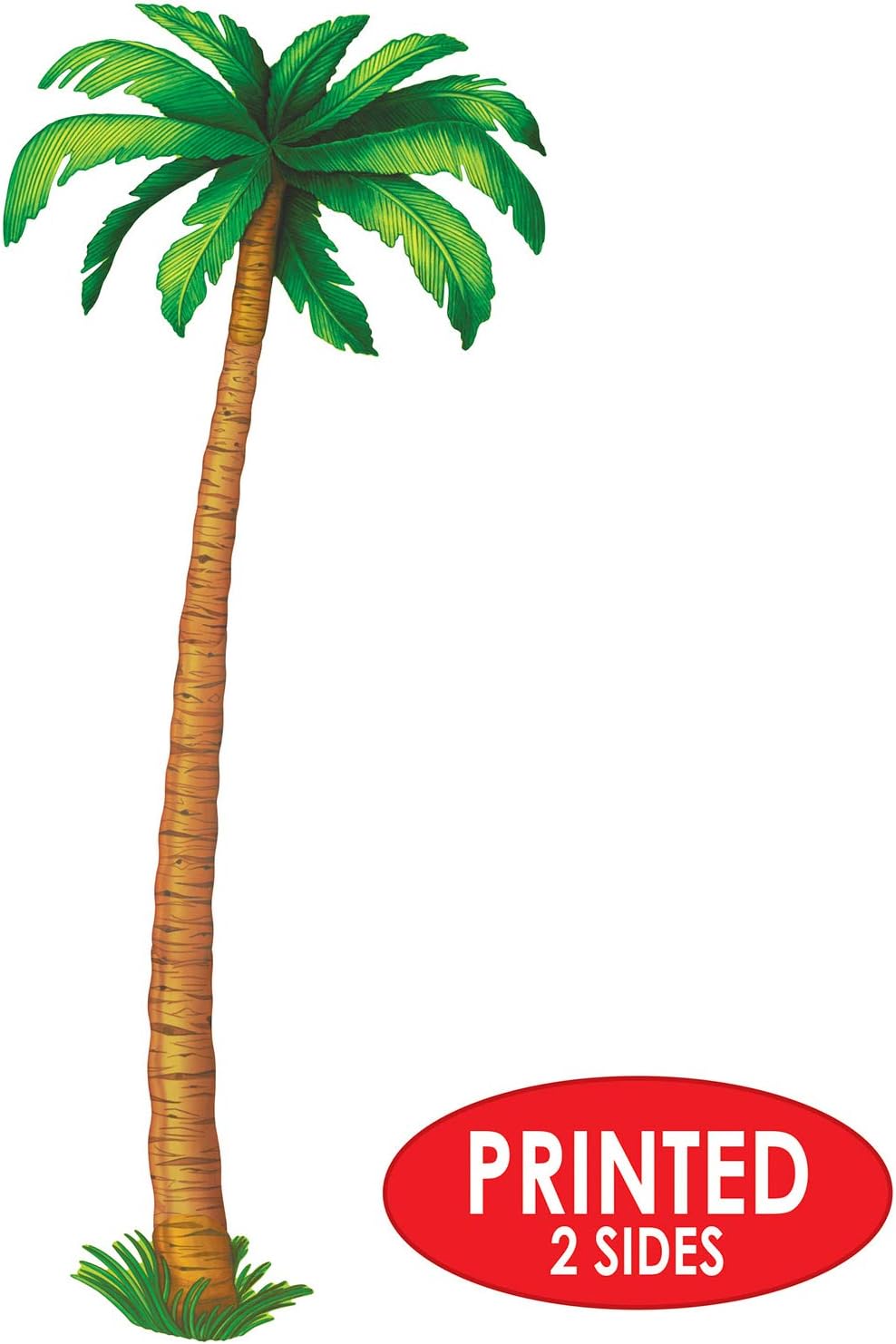 Buy Beistle Durable Cardstock Jointed Palm Tree Cut Out Luau Party Wall ...