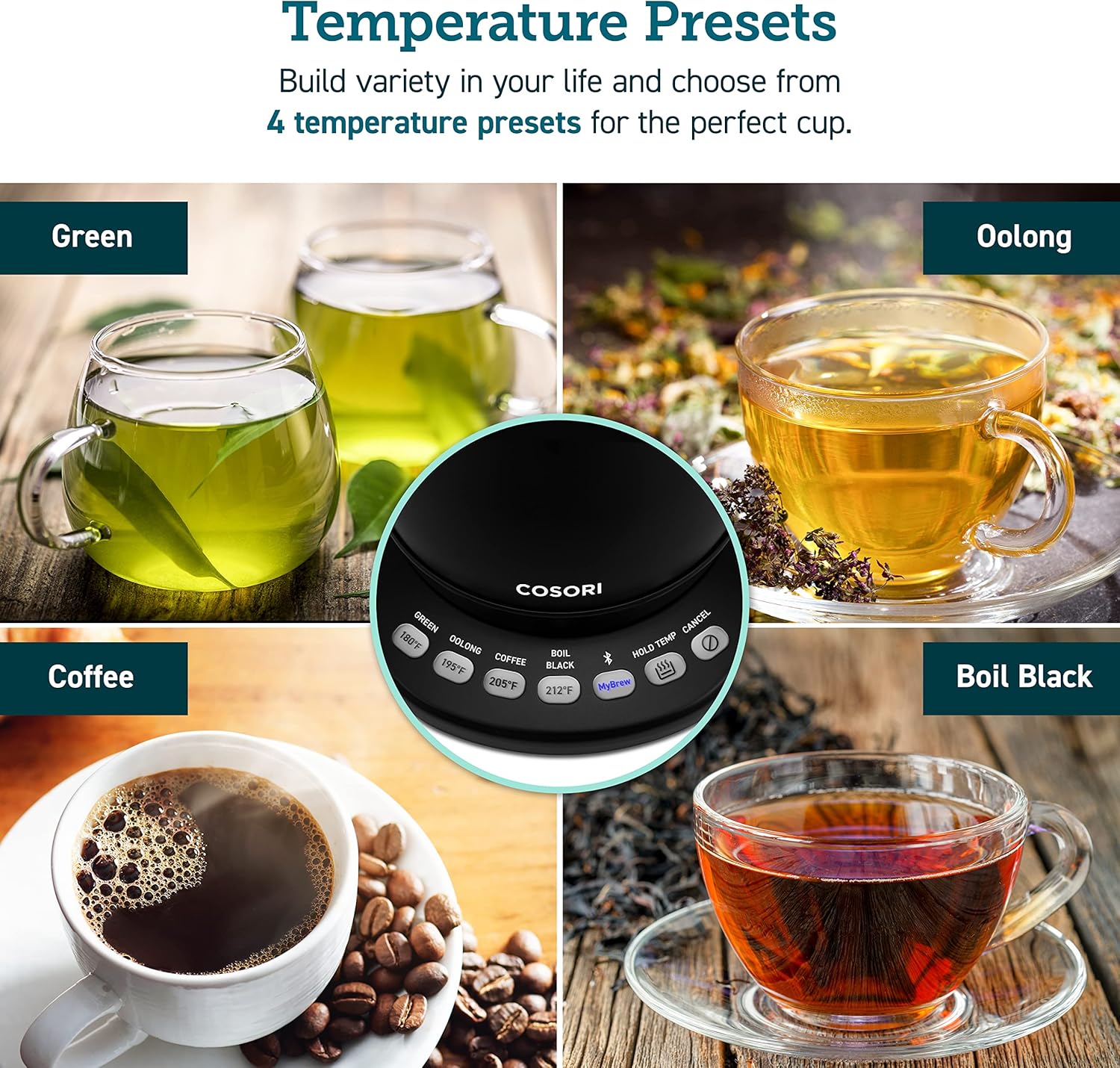 COSORI Electric Gooseneck Kettle Smart Bluetooth, India | Ubuy