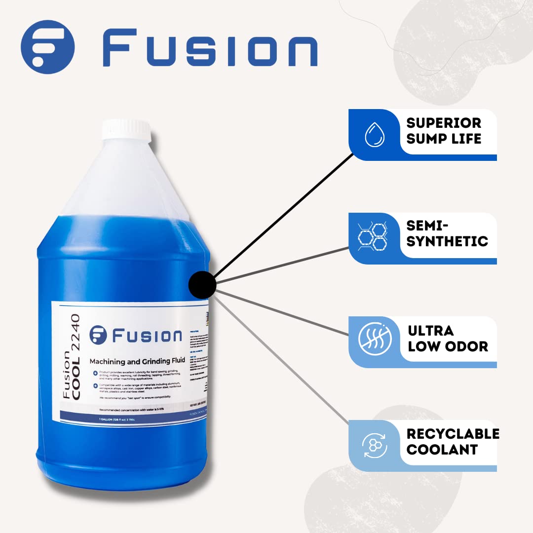 Fusion Chemical Machining, Grinding, and Cutting Fluid | Fusion Cool ...
