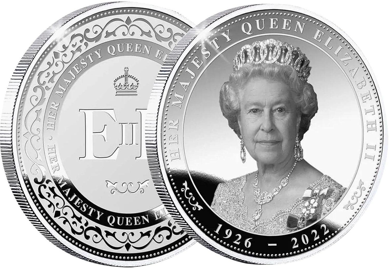 Buy ZHIPAI Queen Elizabeth Ii Commemorative Coins,Her Majesty Queen ...