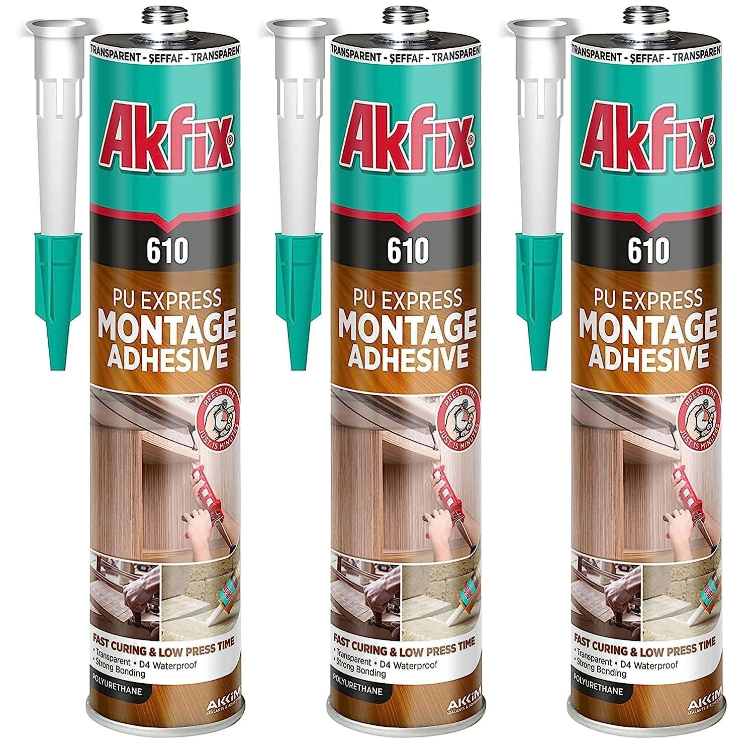 Akfix 610 Construction Adhesive Outdoor - Clear India | Ubuy