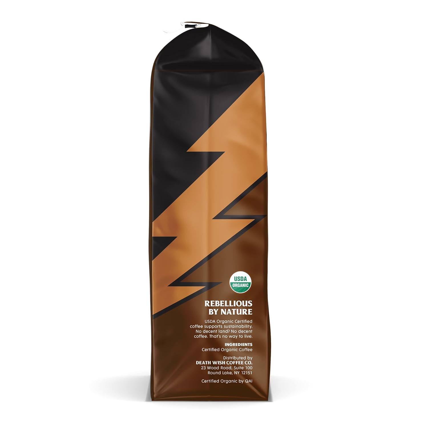 DeathWishCoffee Death Wish Coffee Company Ground Coffee - 1 lb Bag ...