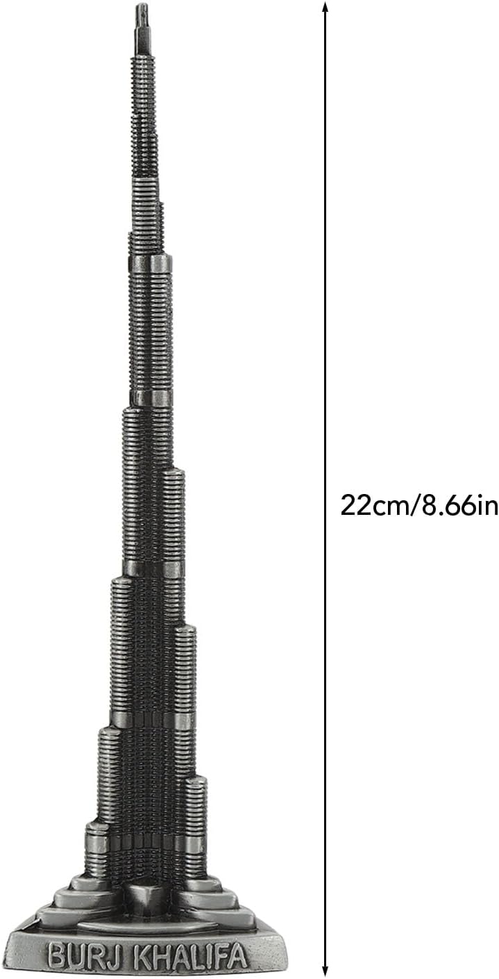 CHEOTIME Burj Khalifa Tower Model, 7in Building Architecture India | Ubuy